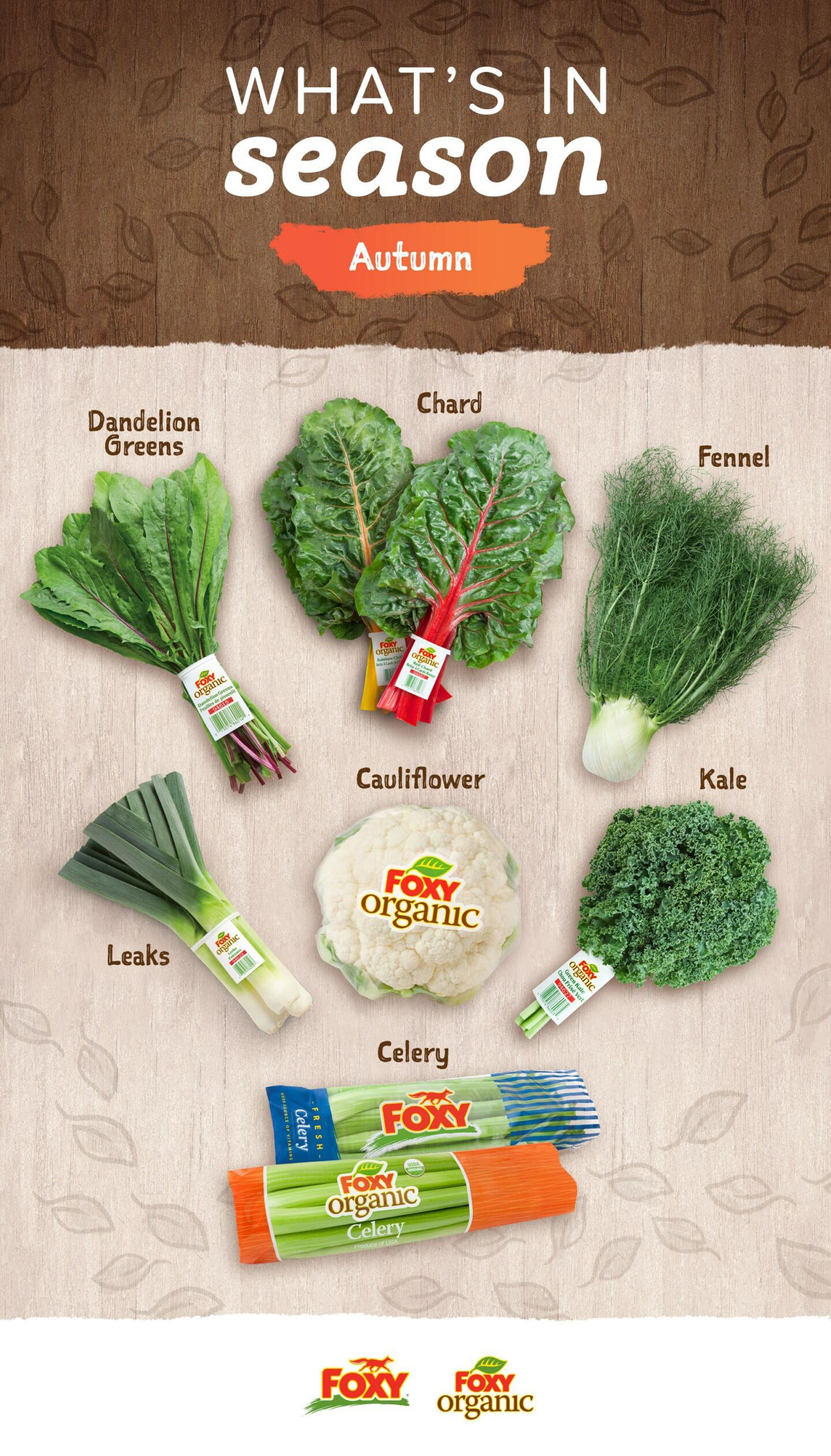What's in Season: Fall Edition - Foxy Fresh Produce