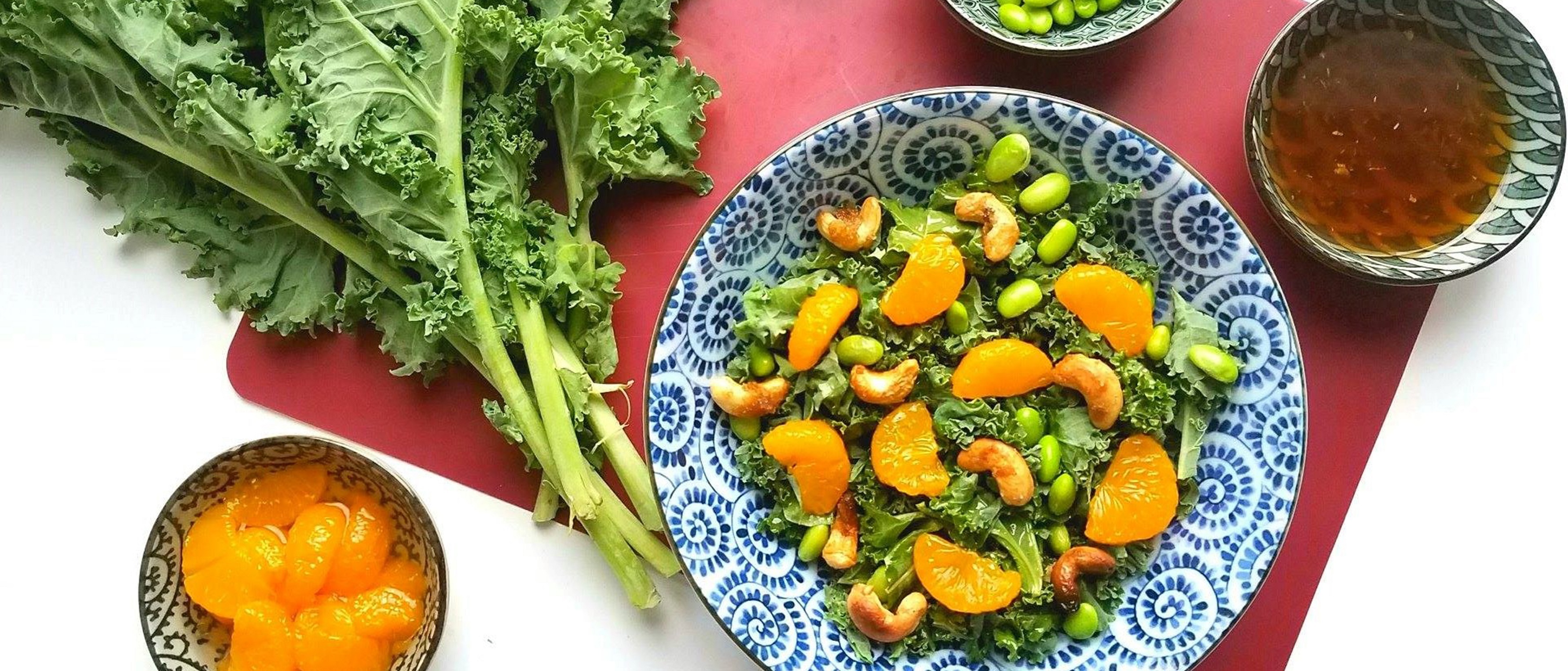Green Kale Salad - Foxy Fresh Produce