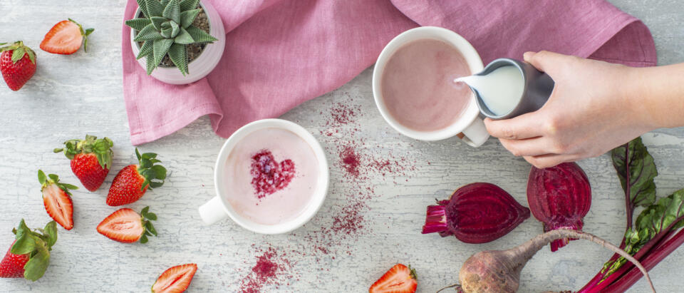 Ruby Red Beet Latte - Foxy Fresh Produce