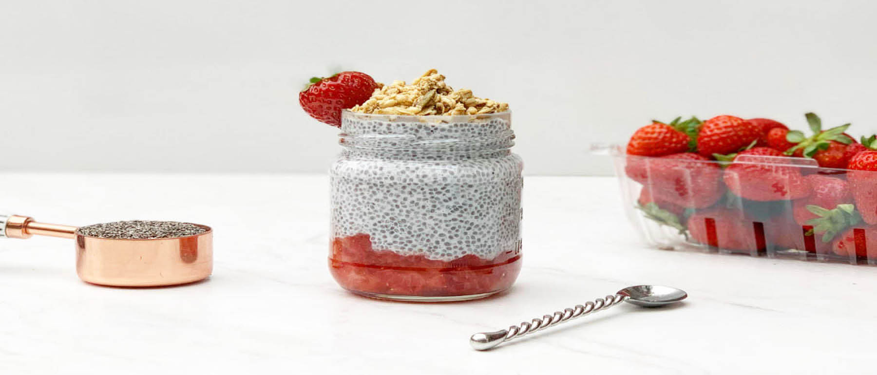 Strawberry Chia Pudding - Foxy Fresh Produce
